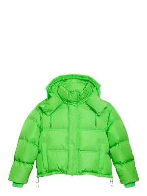 Ami De Coeur Patch Down Jacket - Green