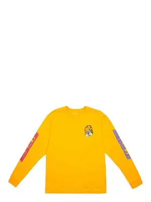 BILLIONAIRE BOYS CLUB Island Long Sleeve Tee Shirt - Yellow