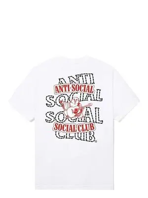 ANTI SOCIAL SOCIAL CLUB X True Religion Antitruth Premium Heavyweight Tee Shirt - White