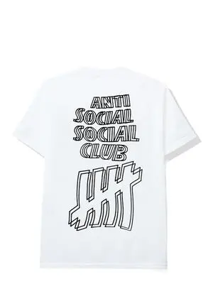 ANTI SOCIAL SOCIAL CLUB X Undefeated Tee Shirt - White