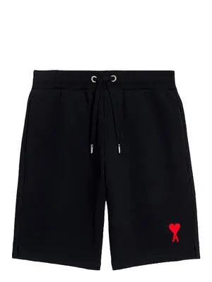 Ami Tonal Adc Shorts - Black/red