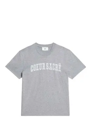 Ami Coeur Sacre T-shirt - Grey