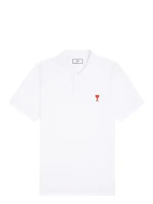 Ami De Coeur Polo Shirt - White/red