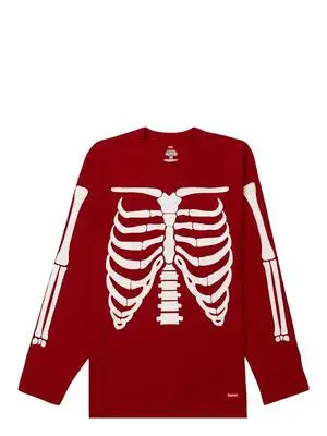 Supreme Hanes Bones Thermal Crew - Red