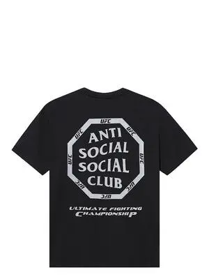 ANTI SOCIAL SOCIAL CLUB X Ufc Ultimatum Tee Shirt - Black