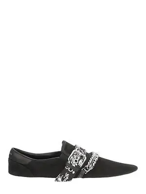Amiri Bandana Buckle Slip-on Sneakers - Black