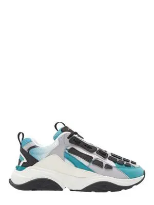 Amiri Bone Runner White/black/blue Grass