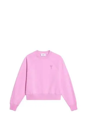 Ami Logo Sweatshirt - Pink