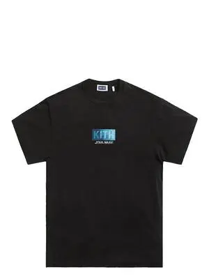 Kith X Star Wars Death Star Vintage Tee Shirt - Black