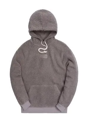 Kith Sherpa Williams Iii Hoodie - Cinder