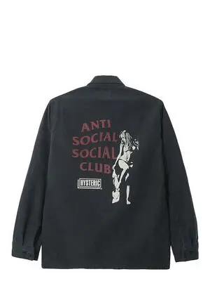 ANTI SOCIAL SOCIAL CLUB X Hysteric Glamour Bdu - Black