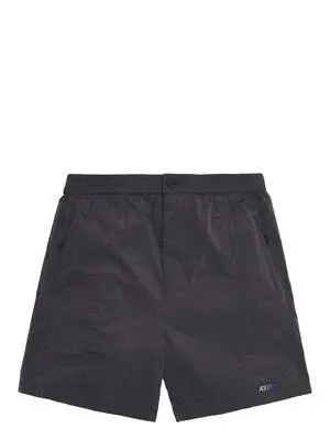 Kith Solid Sporty Wrinkle Short - Battleship