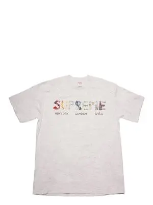 Supreme Rocks Tee Shirt - Ash Grey
