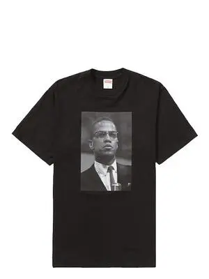 Supreme Roy Decarava Malcolm X Tee Shirt - Black