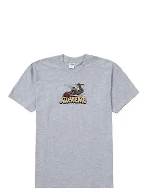 Supreme Samurai Tee Shirt Heather Grey
