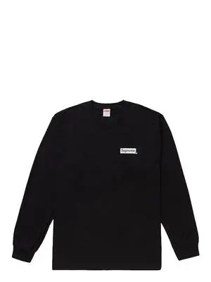 Supreme Sacred Unique Long Sleeve Tee Shirt - Black