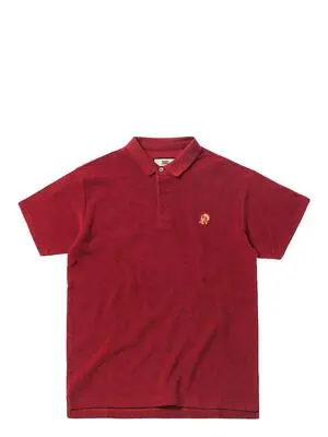 Kith Regal Terry Polo Shirt - Red