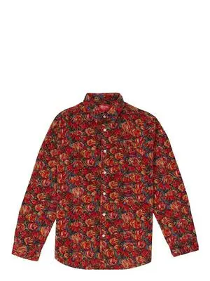 SUPREME Roses Corduroy Shirt