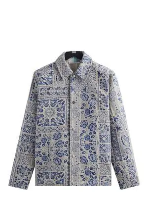 Kith Tapestry Coaches Jacket - Sandrift