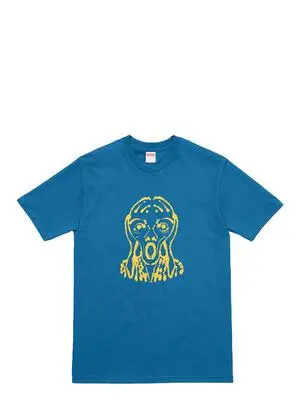 Supreme Scream Tee Shirt - Deep Blue