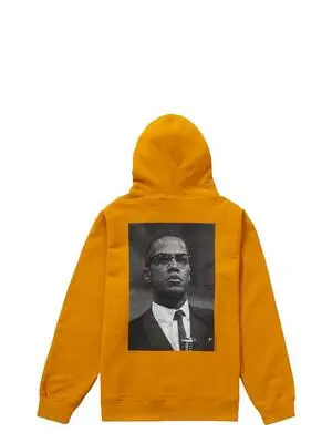 Supreme Roy DeCarava Malcolm X Hooded Sweatshirt Gold