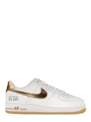 Nike Nike Air Force 1 Low Playersin Sneakers White/metallic Gold