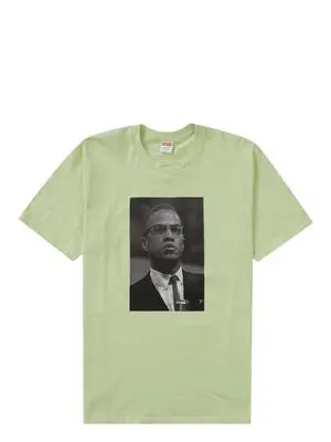 Supreme Roy Decarava Malcolm X Tee Shirt Pale Mint