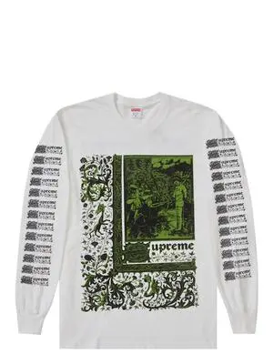 Supreme Saint Sebastian Long Sleeve Tee Shirt - White