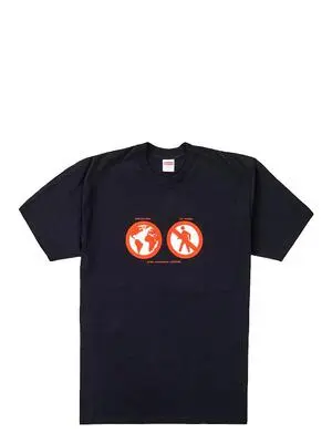 Supreme Save The Planet Tee Shirt - Black