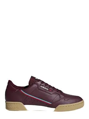 Adidas Continental 80 Sneakers - Maroon/scarelet Red/hi