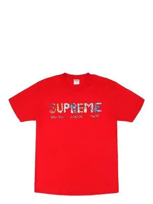 Supreme Rocks Tee Shirt - Red