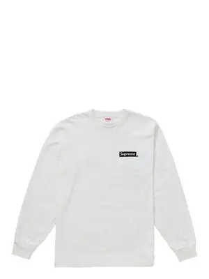 Supreme Sacred Unique Long Sleeve Tee Shirt - White