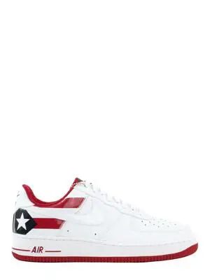 Nike Air Force 1 Low Puerto Rico 7 Sneakers - White/obsidian
