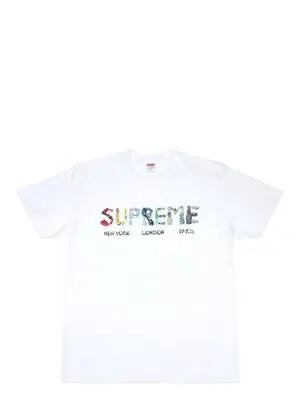Supreme Rocks Tee Shirt White