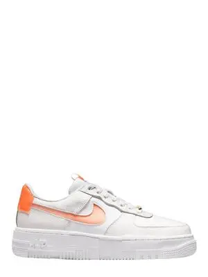 Nike Air Force 1 Low Pixel Sneakers - White/crimson Tint/atomic Orange