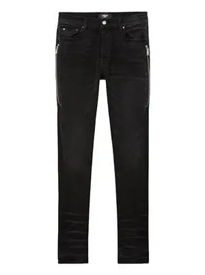 Amiri Half Track Denim Jeans - Aged Black