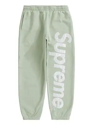 Supreme Satin Appliqué Sweatpant - Mint