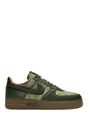 Nike Air Force 1 Low Quilted Satin Sneakers Cargo Khaki/thermal Green/bombay