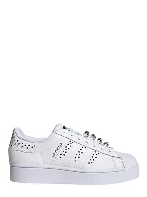 Adidas Superstar Bold Swarovski Sneakers - Cloud White/core Black/silver Metallic