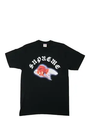 Supreme Sasquatchfabrix Goldfish Tee Shirt Black