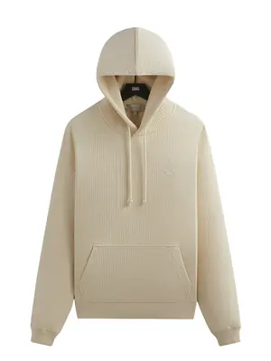 Kith Striped Interlock Williams Iii Hooded Sweatshirt - Rye