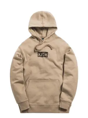 Kith Splintered Logo Hoodie - Feather Grey