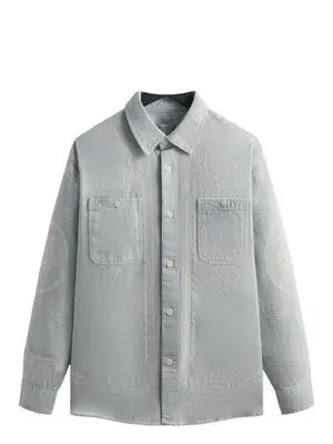 Kith Raw Hem Denim Apollo Shirt - Breath
