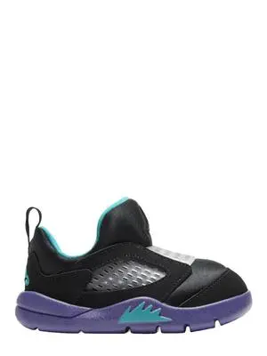 JORDAN 5 Retro Little Flex Sneakers Black/new Emerald/grape Ice