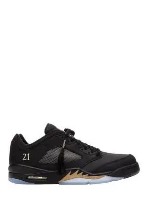 JORDAN Retro Low Wings Sneakers - Black/metallic Gold