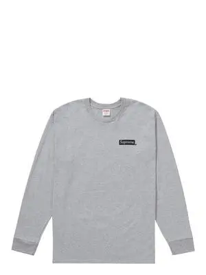 Supreme Sacred Unique Long Sleeve Tee Shirt - Heather Grey