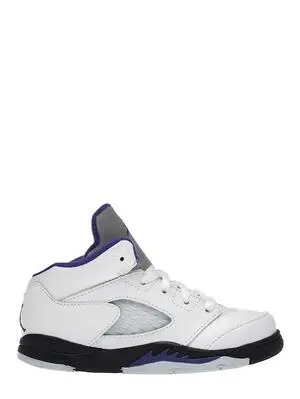 JORDAN 5 Retro Toddler Sneakers - White/dark Concord/black