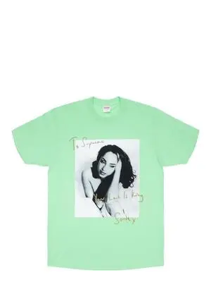 Supreme Sade Tee Shirt Light Green