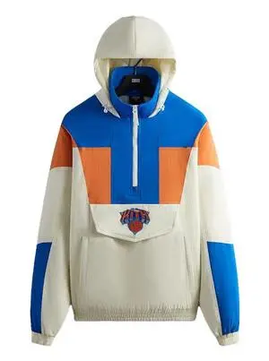 Kith New York Knicks Quarter Zip Anorak - Silk