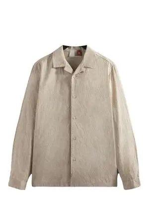 Kith Paisley Jacquard Thompson Camp Collar Shirt - Veil